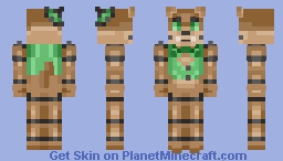 Popgoes the Weasel Minecraft Skin