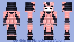 Pink samurai Minecraft Skin