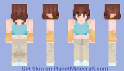summer fit Minecraft Skin