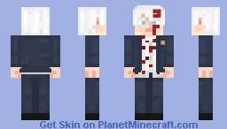 Satoru Gojo Minecraft Skin