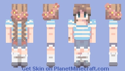 Summer girl Minecraft Skin