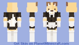 Maid Puppy Minecraft Skin