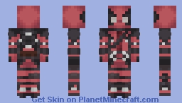 wade wilson yippee Minecraft Skin