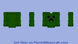 Creeper jumper Minecraft Skin