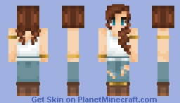 Monika | DDLC Minecraft Skin