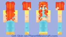 Bloom - Winx Club Minecraft Skin