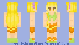 Stella - Winx Club Minecraft Skin