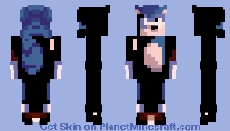 Sonic? (Sonic.ERR Creepypasta, Vs Sonic.ERR) Minecraft Skin