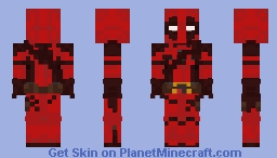 deadpool Minecraft Skin