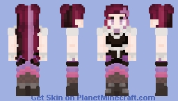 Raven - Ever After High Minecraft Skin