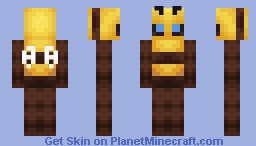 simple bee Minecraft Skin