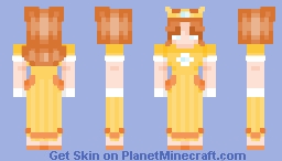 princess peach Minecraft Skin