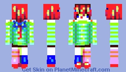 stripe Minecraft Skin