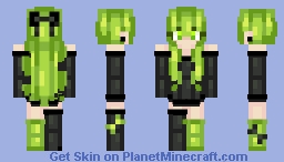 Green Girl Minecraft Skin