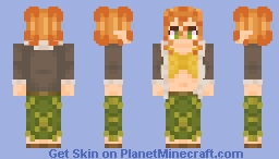 Whimsical Androgynous Minecraft Skin