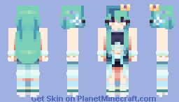 ⌜Fish and chips anyone? // Finana Ryugu⌟ Minecraft Skin