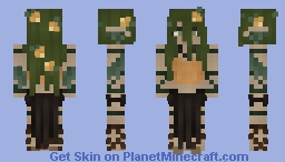 Kelpie Woman Minecraft Skin