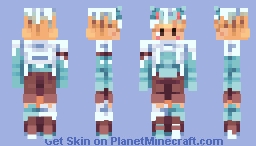 ogar - jcgn charity hydrangea honeybees Minecraft Skin