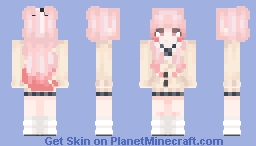 Nei Takarai | Gokurakugai Minecraft Skin