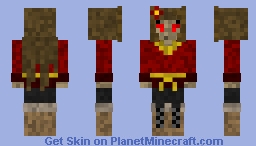 red sr Minecraft Skin