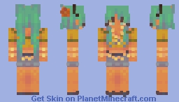 brazilian miku Minecraft Skin