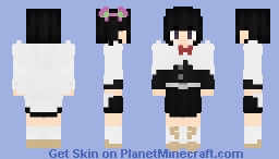 Kanao Tsuyuri - Demon Slayer (I made the pop reel) Minecraft Skin