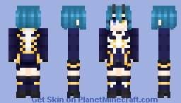 Io (Pso2) Minecraft Skin