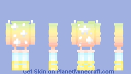 rainbow star sweater outfit base ob Minecraft Skin