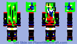 RGB mech Minecraft Skin