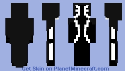 Shadow girl Minecraft Skin