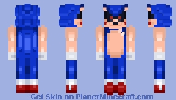 Sonic.EXE Minecraft Skin