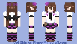 Hatate himekaidou // Touhou // RQ Minecraft Skin