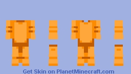 Prison Outfit ( orange ) ( skin base ) Minecraft Skin