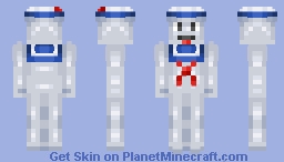 Stay Puft Marshmallow Man Minecraft Skin