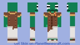 Indie Frog Minecraft Skin