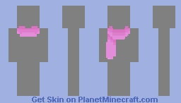 . Bright Pink Scarf . Minecraft Skin