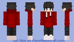 Red Minecraft skin Minecraft Skin