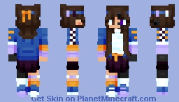 Ace_Ragez - Blue Baboons Klyx Games BGN Minecraft Skin