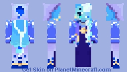 Blueberry Milk Cookie//Past Shadow Milk Minecraft Skin