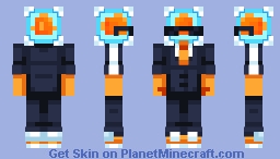 CIA Fish Agent Nibbles Minecraft Skin
