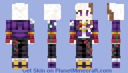 Eggsticks Indigo Invaders Minecraft Skin