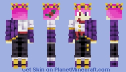 Ducksfordimonds Indigo Invaders Minecraft Skin