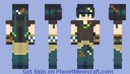 Kinich/ GI Minecraft Skin