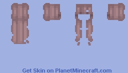 .*~Hair Base~*. Minecraft Skin
