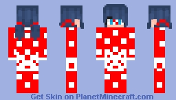 Scarlet Akumatized Lady Dragon Minecraft Skin