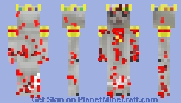 Broken Bones Halloween FOrt404 2024 Minecraft Skin