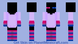 Enderman Bi Skin Minecraft Skin