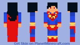 Supergirl | Age 16 | DC Comics Minecraft Skin