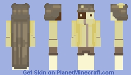 Paper Protagonist // Illusion Carnival Minecraft Skin