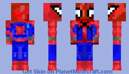 Spiderman version-2 with web shooter Minecraft Skin